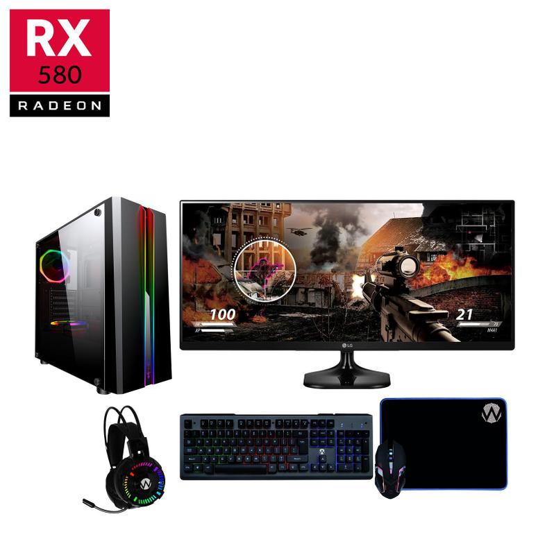 PC Gamer Completo com Monitor LG 25" Ultrawide Intel Core i7 8GB ...