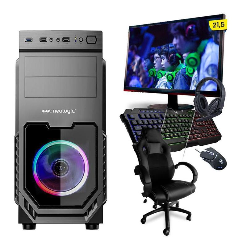 Pc Gamer Completo Neologic Start Nli81635 Ryzen 3 3200G 8Gb ...