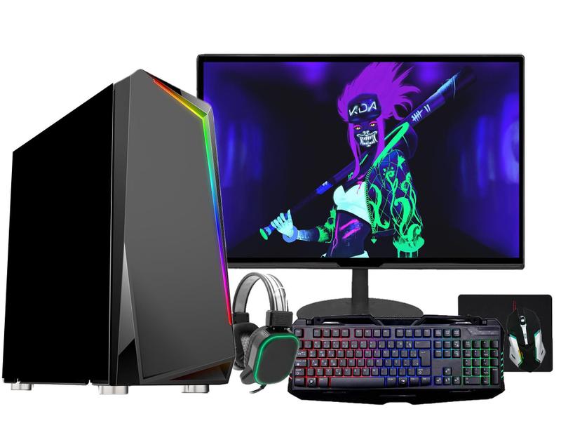 Pc Gamer Fácil Barato Completo Intel Core I3 16Gb Hd 500Gb - Fácil ...