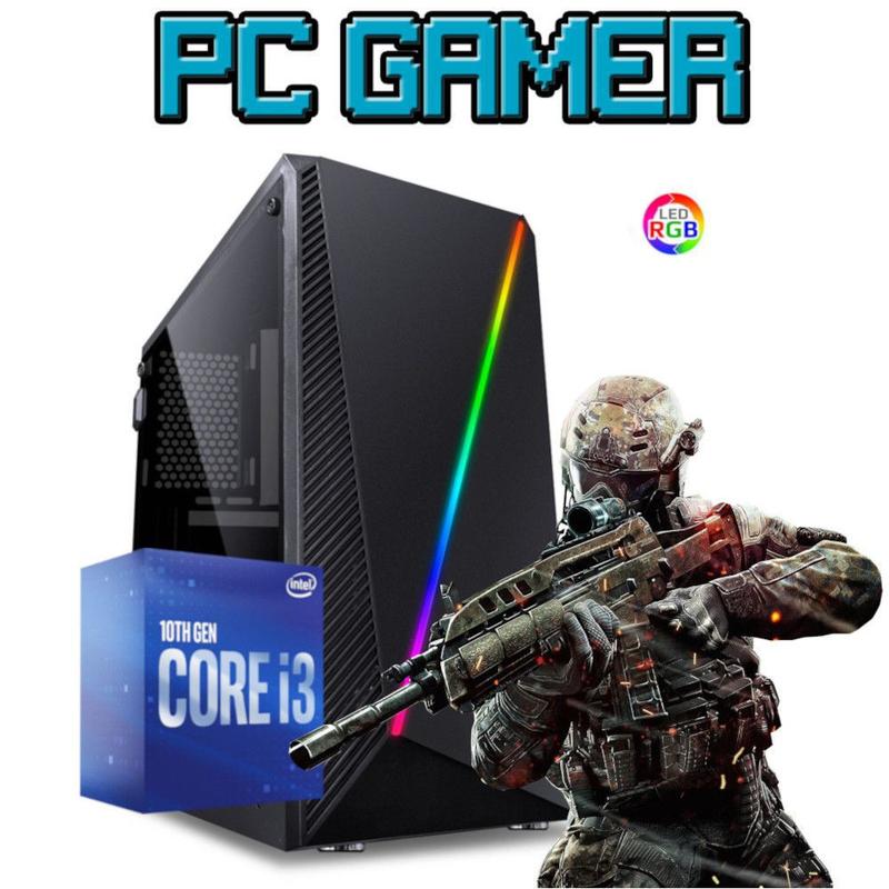 PC Gamer Inpower Intel i3-10100 240GB SSD 8GB GTX 1650 4GB - Computador ...