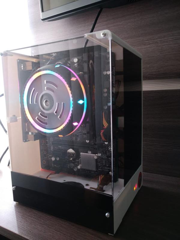 PC gamer novo para trabalho e jogos leves com gabinete compacto. - 3DM ...