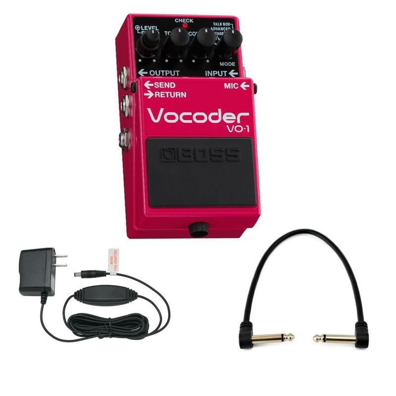 Pedal Boss VO1 Vocoder + Fonte + Cabo - Pedal para Instrumentos de ...