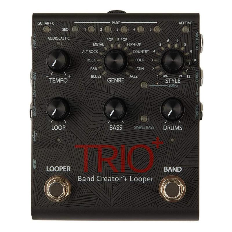 Pedal De Efeitos Digitech Trio Plus Band Creator Looper - Pedal para ...