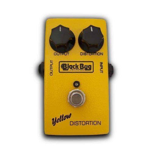 Pedal Yellow Distortion Vintage Tyd Black Bug - Amarelo - Pedal para ...