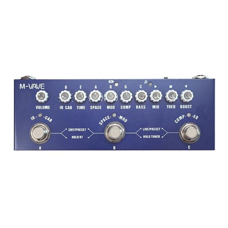 Pedaleira multiefeito contrabaixo Cube Baby Bass M-vave - Cuvave ...