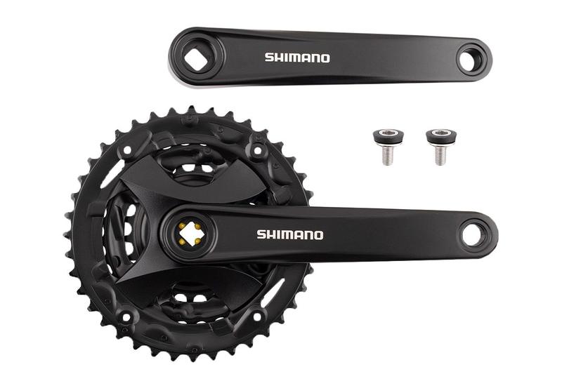 Pedivela shimano altus 101 40/30/22d 9v preto - Pedivela de Bicicleta ...