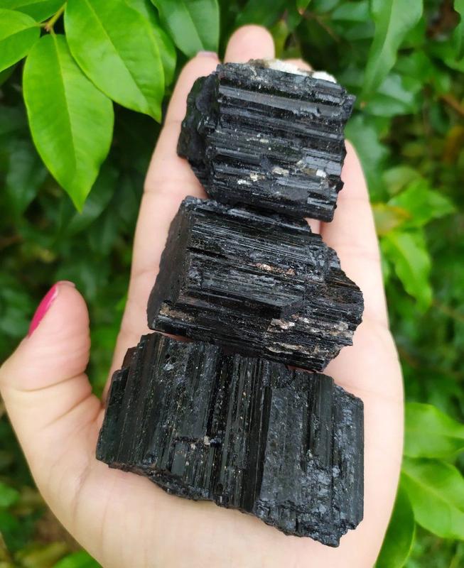 PEDRA BRUTA TURMALINA NEGRA Nº 4 - KTW Cristais - Pedras / Cristais ...