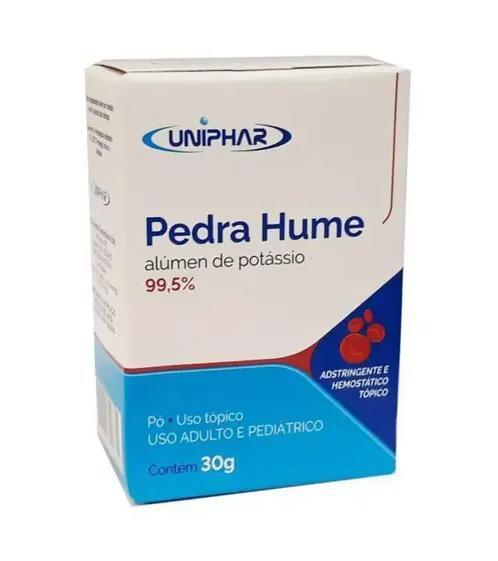 Pedra Hume Alúmen Uniphar 30gr - Adstringente Facial - Magazine Luiza