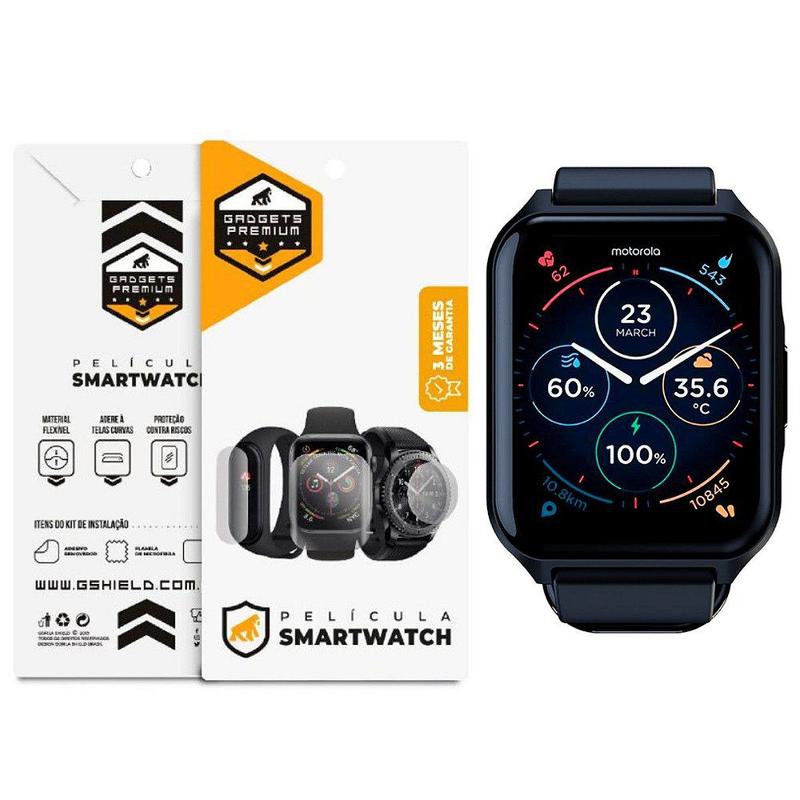 Película para Smartwatch Moto Watch 70 -Hydrogel HD- Gshield - Película ...