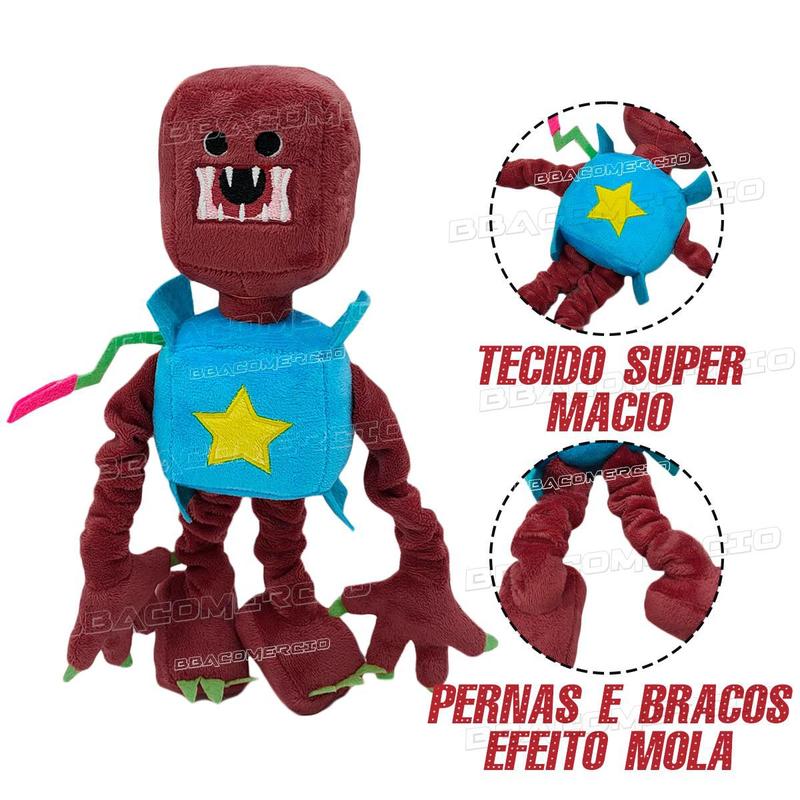 Pelucia Bebê Boxy Boo Huggy Wuggy Kiss Miss Playtime PopTime ...