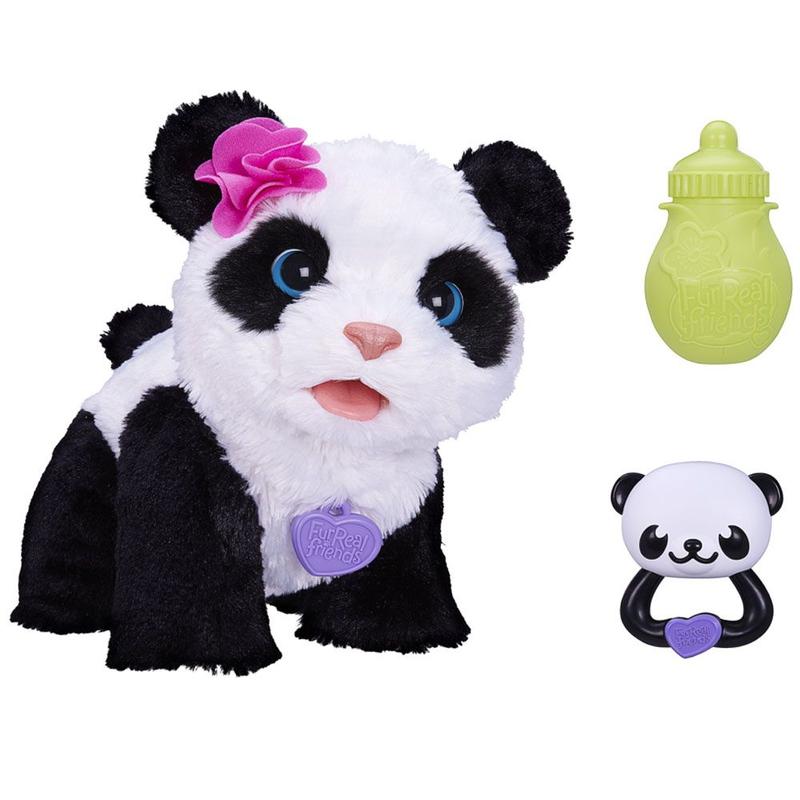 Pelúcia Interativa - FurReal Panda Pam Pam - Hasbro - Pelúcia ...