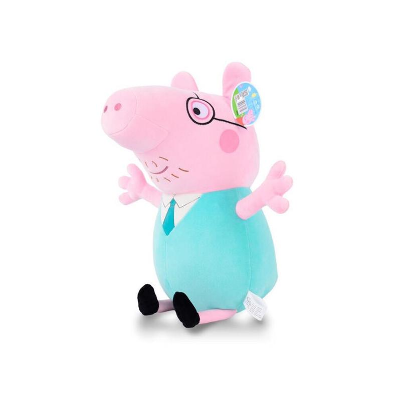 Pelucia Papai Peppa Pig Boneco infantil - 25 cm - Bootleg - Pelúcia ...