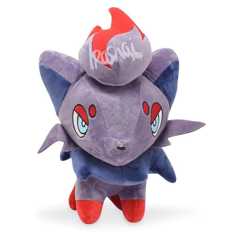 Pelúcia Pokémon Zorua Grande 30cm Altura - Importada - Oly Factory ...