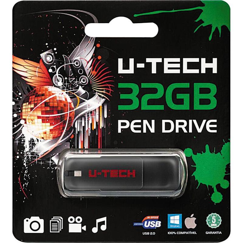 Pen Drive 32GB U-Tech - Pen Drive - Magazine Luiza