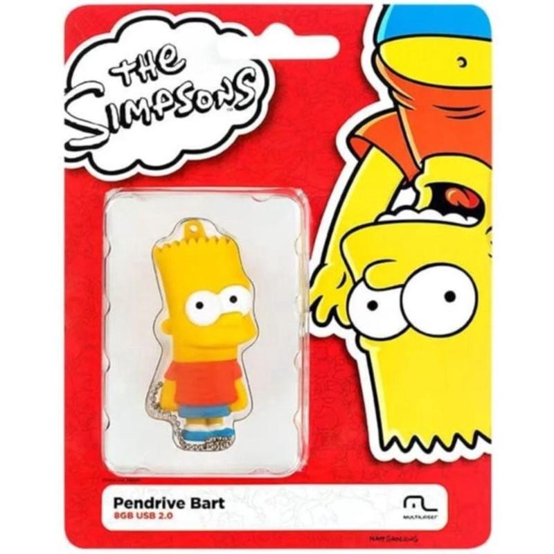 Pen Drive Multilaser 8GB Simpsons Bart - Pen Drive - Magazine Luiza