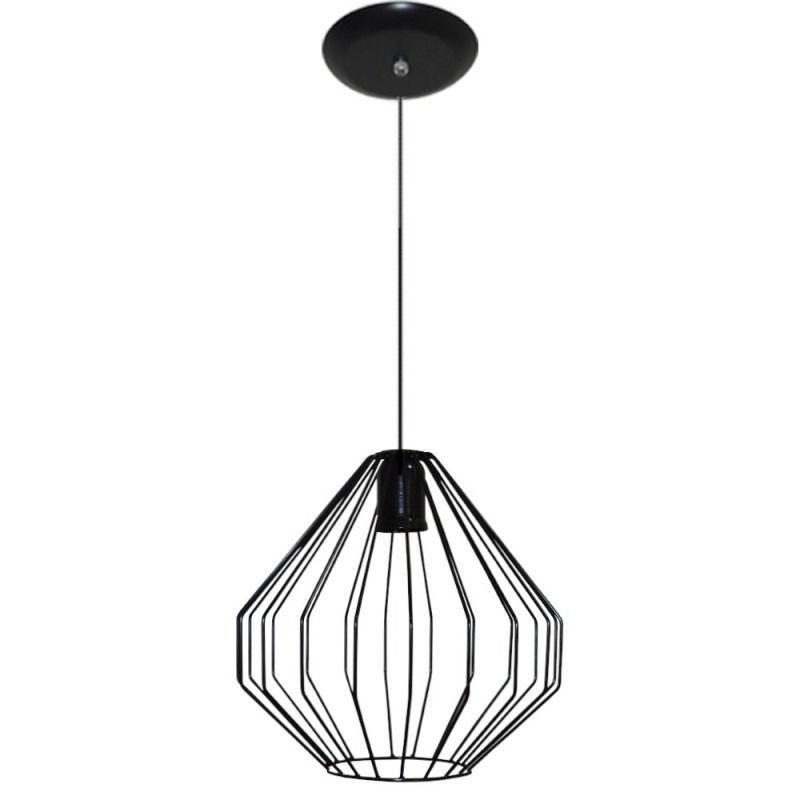 Pendente Aramado Modelo Piramide - Varias Cores 30 cm X 30 cm - Lustres ...