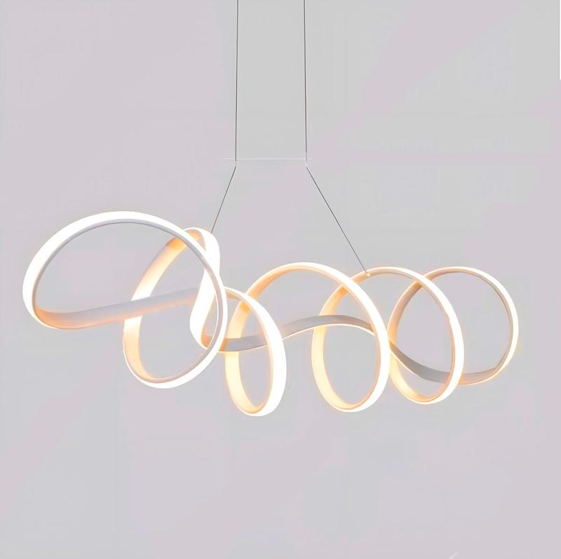 Pendente Dourado Fosco de Led 3000k Bivolt Zigora - Decorium - Lustre ...