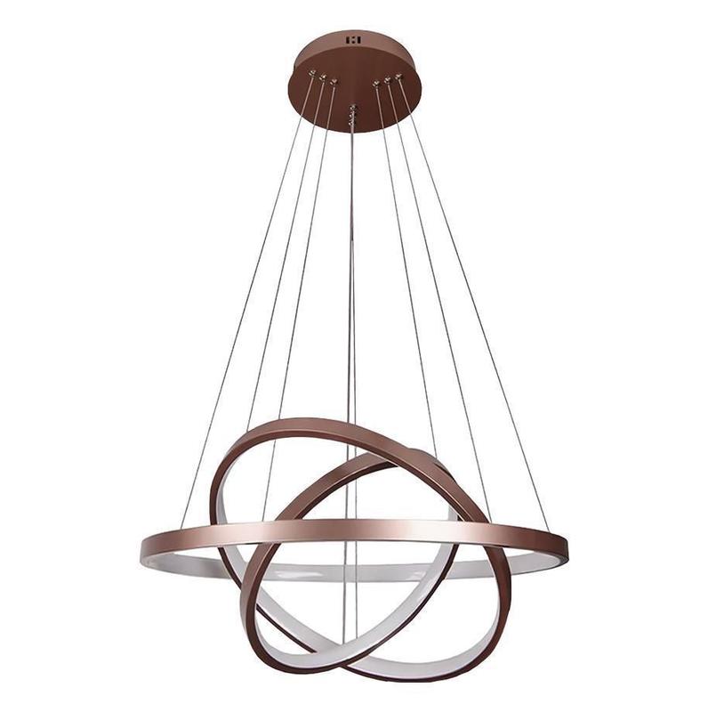Pendente Kairo'S Círculo Led 40Cm/60Cm/80Cm - Cobre - Mundial Luz ...