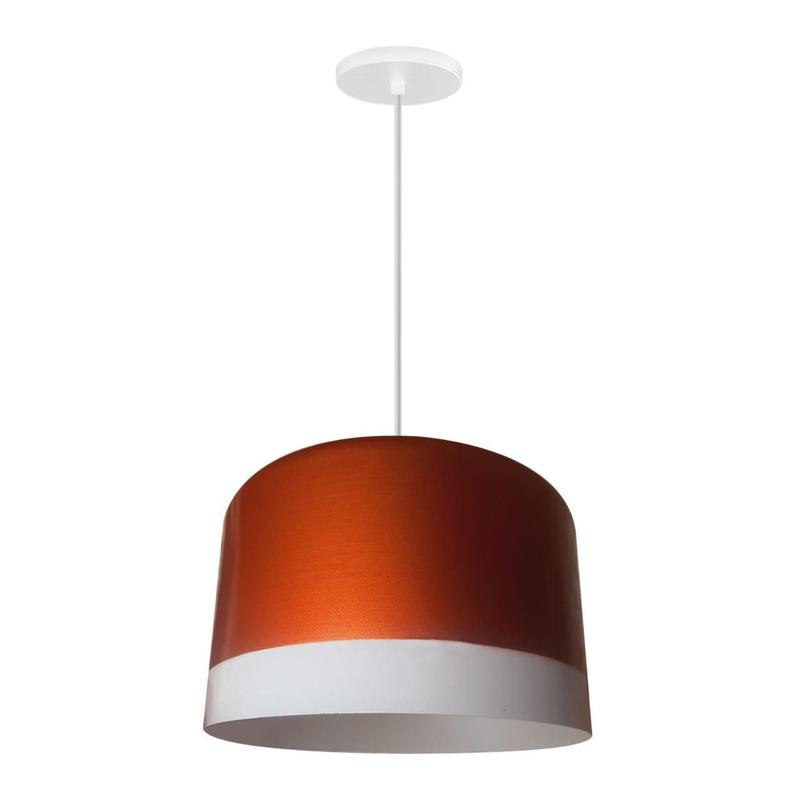 Pendente Large Bilboquê Luxo Cobre Vernil Com Branco - Rrjv Negocios ...