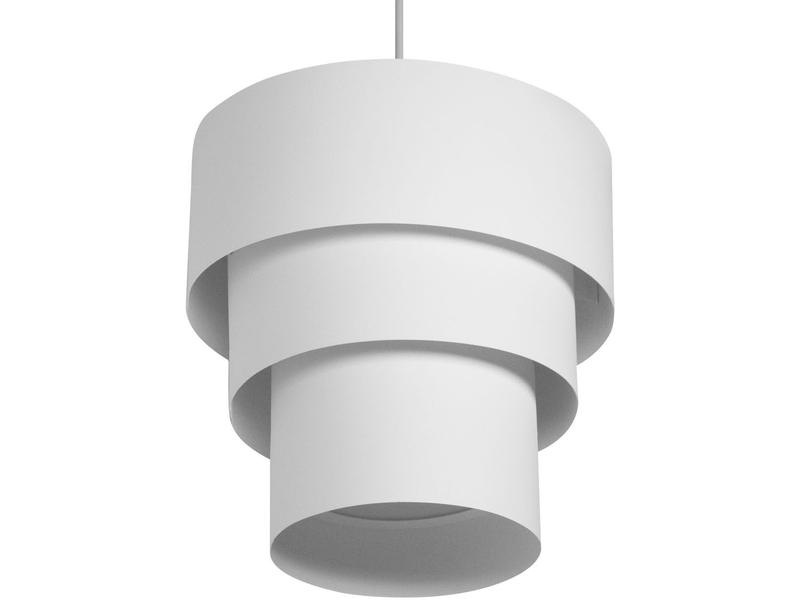 Pendente LED 12W Luz Branca - RCG Eclipse Horizontal Simples Onda ...