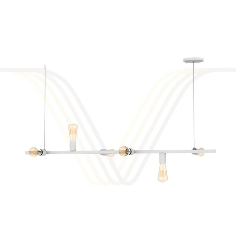 Pendente Lustre Luminária Soquete E27 Alumínio - Luzes do Vale - Lustre ...