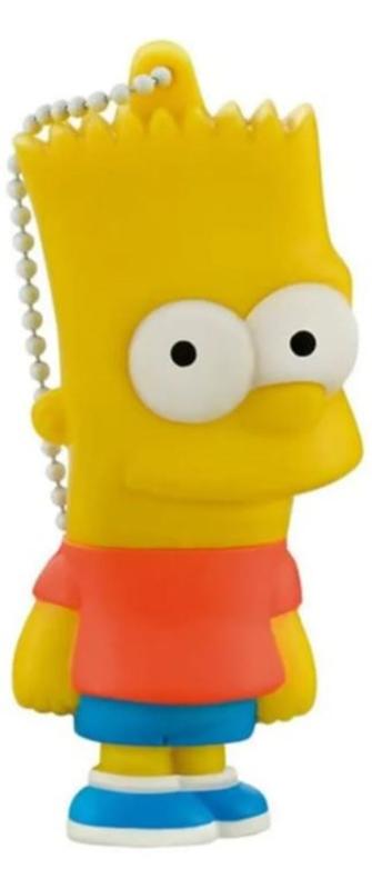 PenDrive Bart Simpsons 8GB USB Leitura 10MB/s e Gravação 3MB/s ...