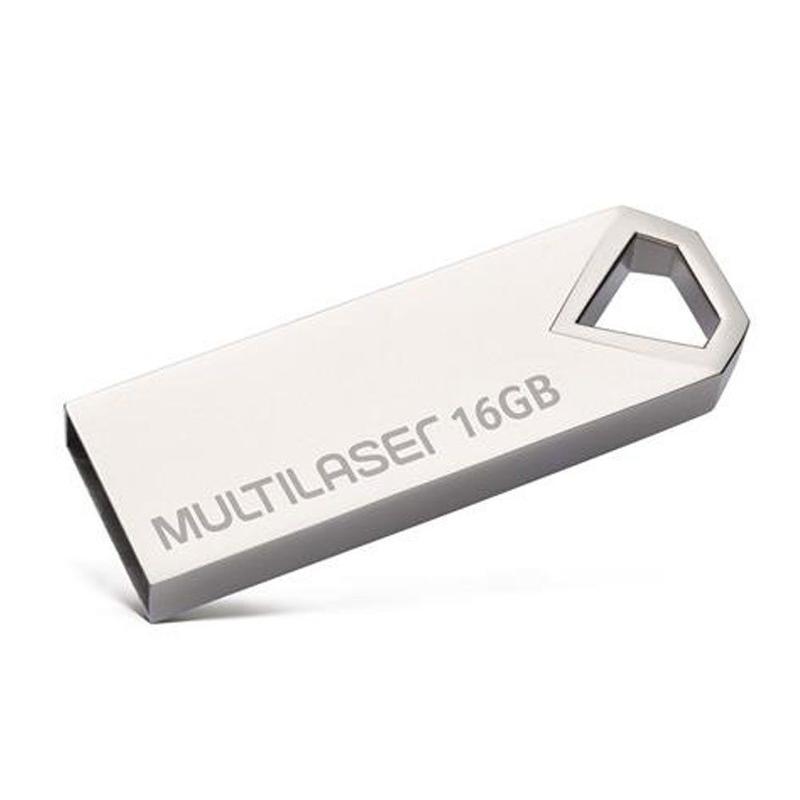 Pendrive Diamond Metálico 16gb Pd850 - Multilaser - Pen Drive ...
