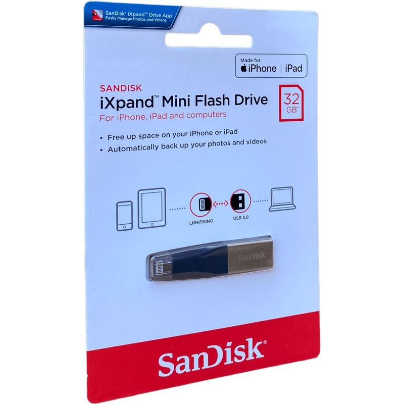 Pendrive Sandisk Ixpand Mini Flash Drive 32gb 3.0 Original Com Nota ...