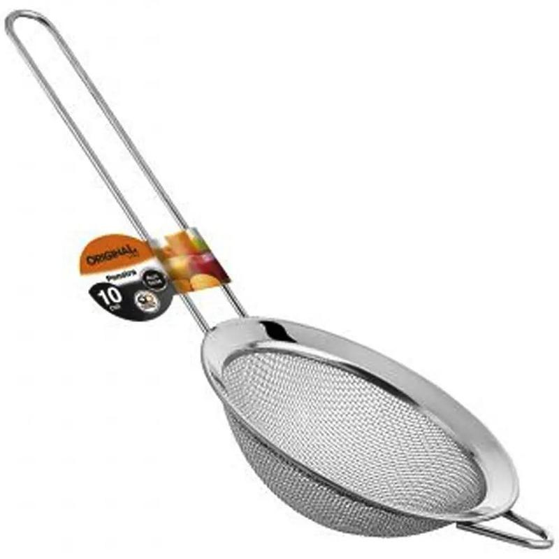 Peneira Coador Em Aço Inox 10cm - Original - DS - Peneira - Magazine Luiza