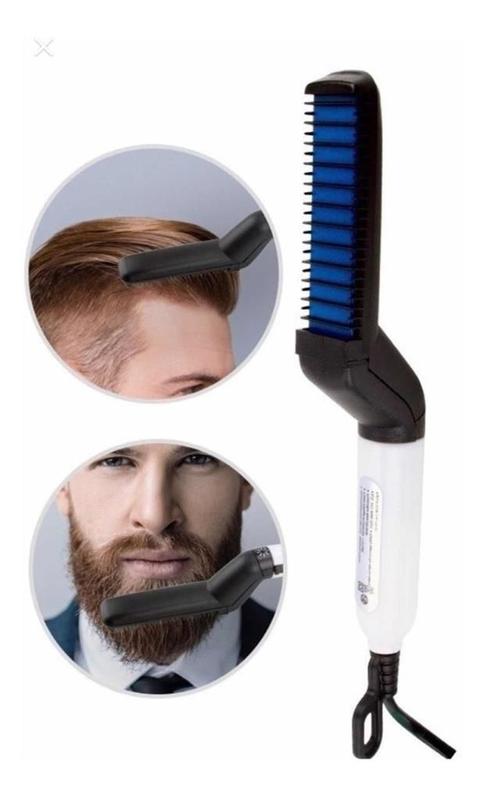 Pente Elétrico Barba Chapinha Para Barba E Cabelo E Bigode - DACAR ...