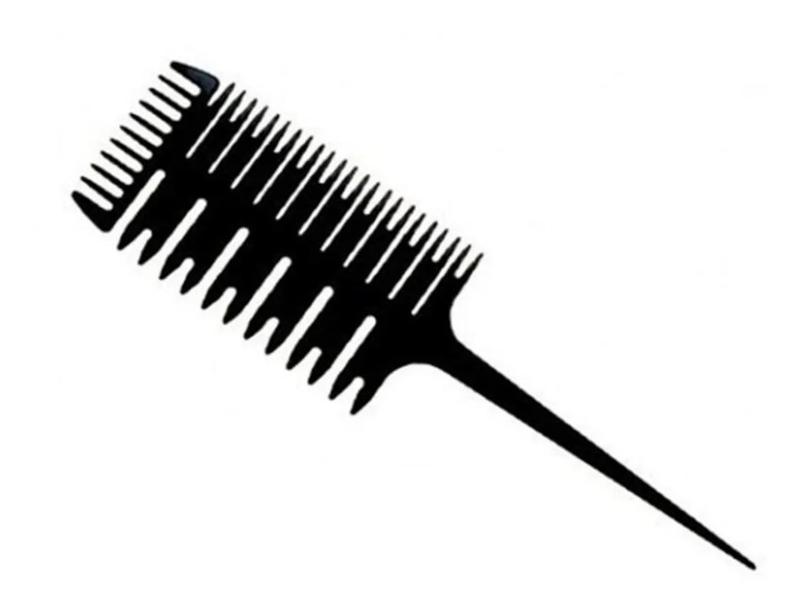 Pente Para Puxar Mechas Separador Reflexos Luzes Profissional - Zhorn ...