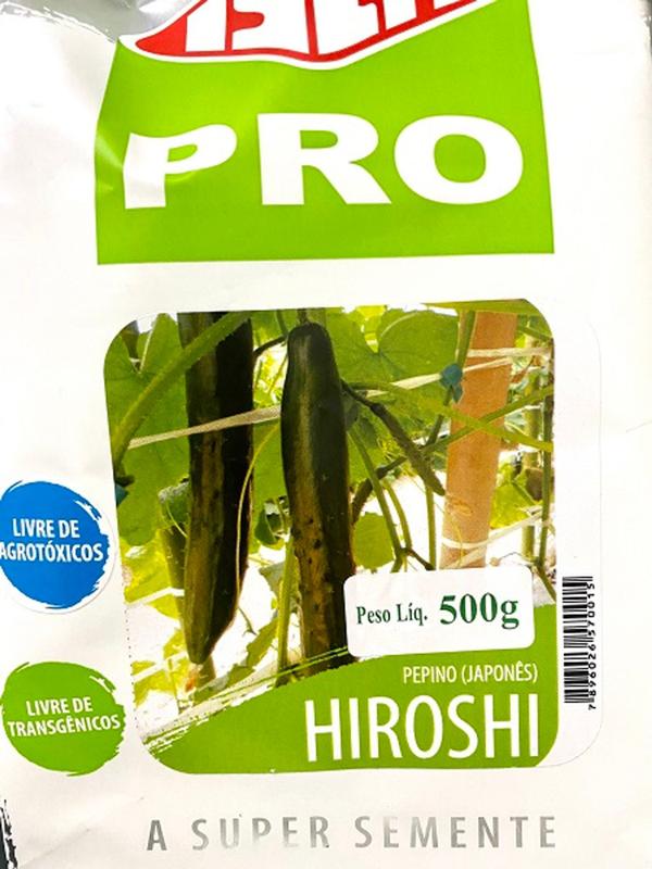 Pepino Hirosh Japonês - 500gramas de Sementes - ISLA Sementes ...