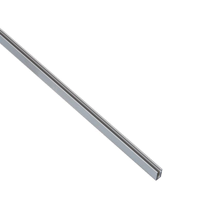 Perfil de Aluminio Micro Embutir 80141 Romalux - Acabamento para Piso ...