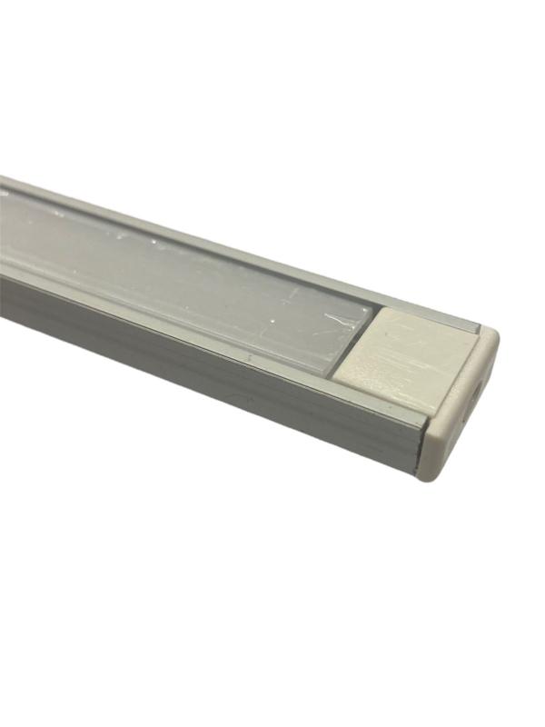 Perfil Led Sobrepor 15mm Slim 1 metro Calha Perfilado p/Fita - Redtun ...
