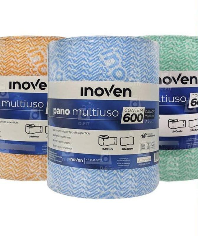 Perflex Pano Multiuso Rolo 300m Limpeza - Inoven - Pano - Magazine Luiza