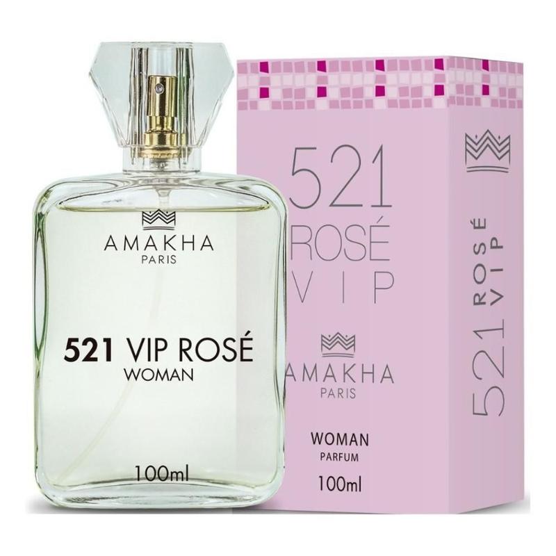 Perfume 521 Vip Rose Amakha Paris Feminino 100ml - Perfume Feminino ...