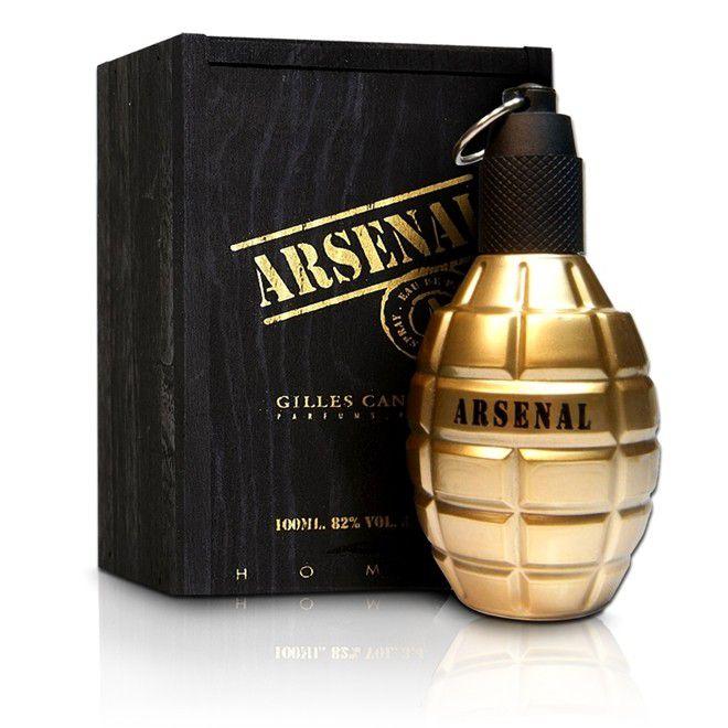 Perfume Arsenal Gold Masculino 100ml Eau de Parfum Gilles Cantuel ...