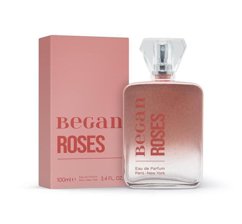 Perfume Began Roses Premium Eau De Parfum 100 Ml - Perfume Feminino ...