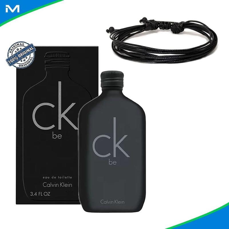 Perfume Ck Be 100ml Masculino Com Linda Pulseira de Material Sintético ...