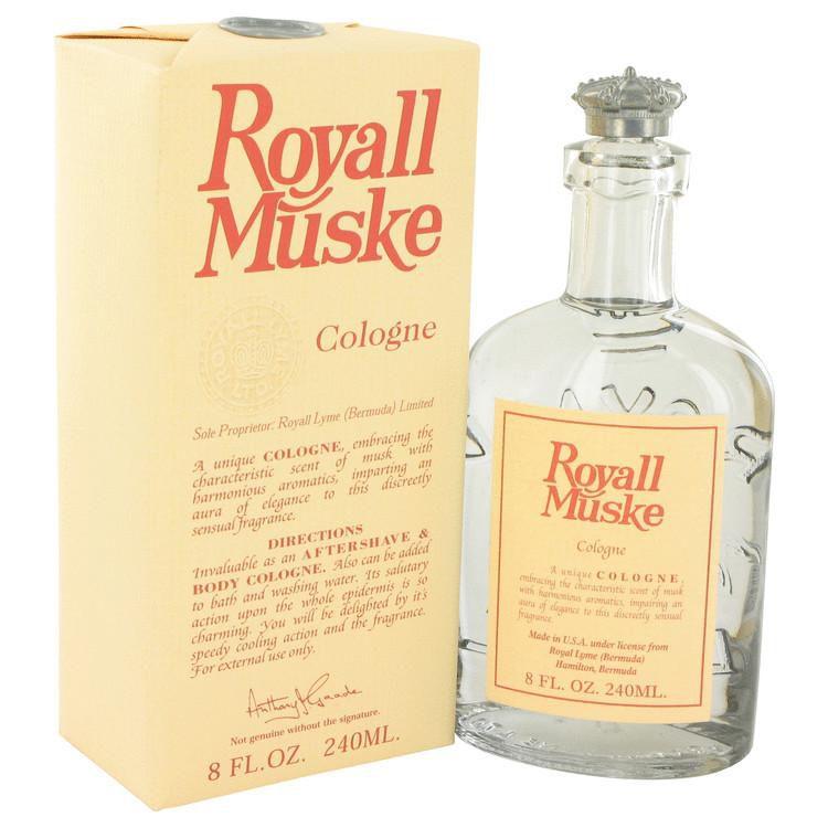Perfume/Col. Masc. Muske Royall Fragrances 240 ML Loção Para Todo Uso ...