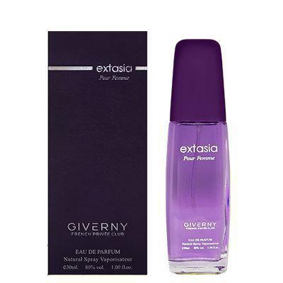 Perfume Colonia Extasia Feminino Giverny - 30ml - Perfume Feminino ...