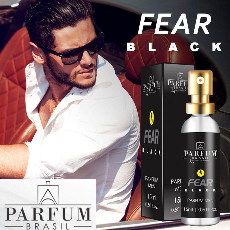 PERFUME DE BOLSO - Masculino - PARFUM BRASIL - Fear Black - Perfume ...