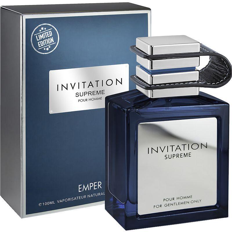 Perfume Emper Invitation Supreme Edt Masculino 100Ml - Perfume ...