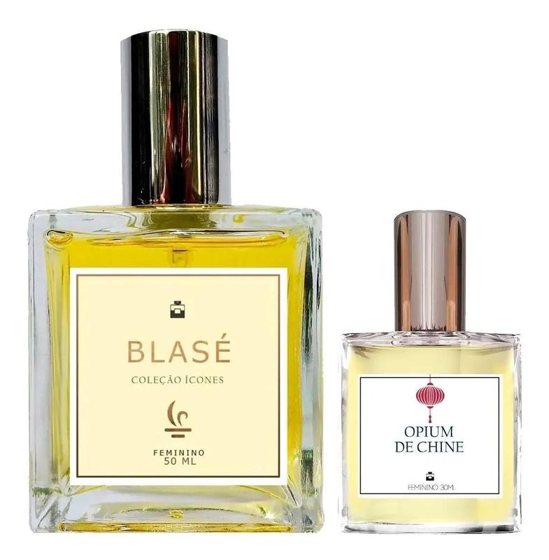 Perfume Feminino Blasé 50Ml + Opium De Chine 30Ml - Essência Do Brasil ...