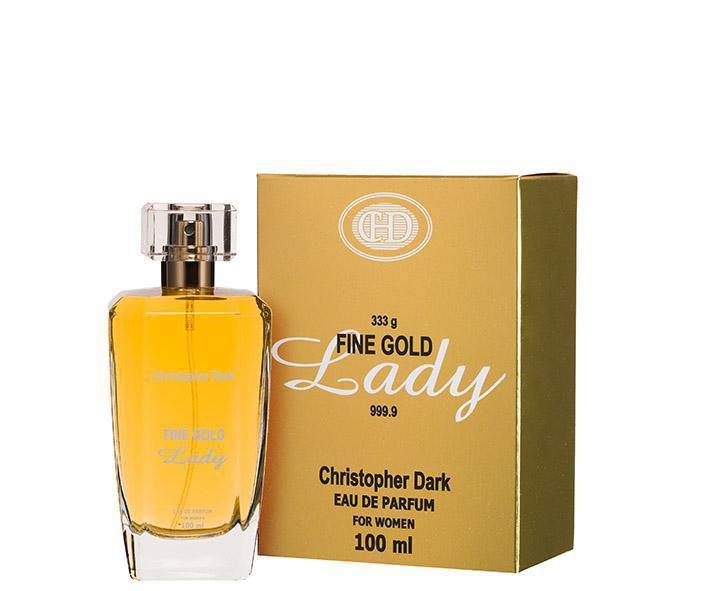 Perfume Feminino Christopher Dark Fine Gold Lady Edp 100 Ml - Perfume ...