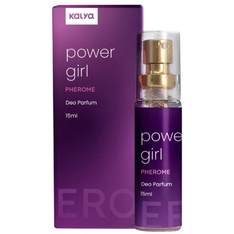 Perfume Feminino com Feromônio - Pherome Power Girl - Kalya - Perfume ...
