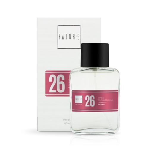 Perfume Feminino N26 60Ml - Fator 5 - Perfume Feminino - Magazine Luiza