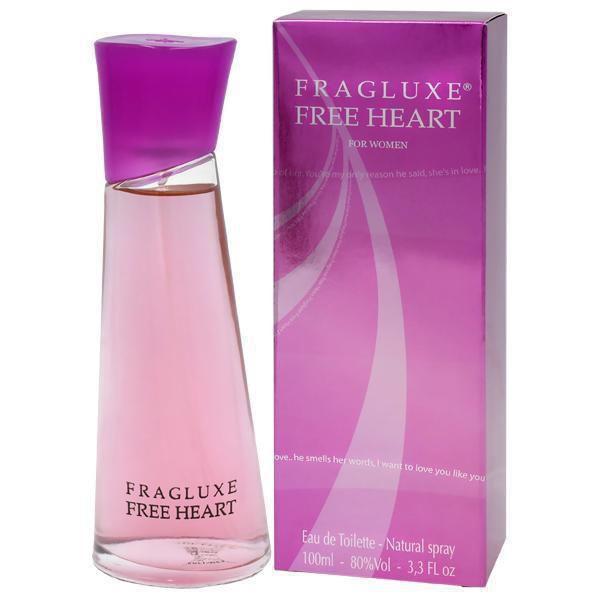 Perfume Fragluxe Free Heart Eau De Toilette Feminino 100Ml - Perfume ...