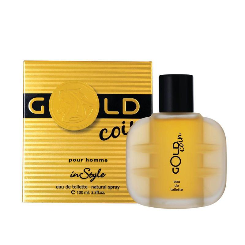 Perfume Gold Coin Eau De Toilette Masculino InStyle 100ml - Perfume ...