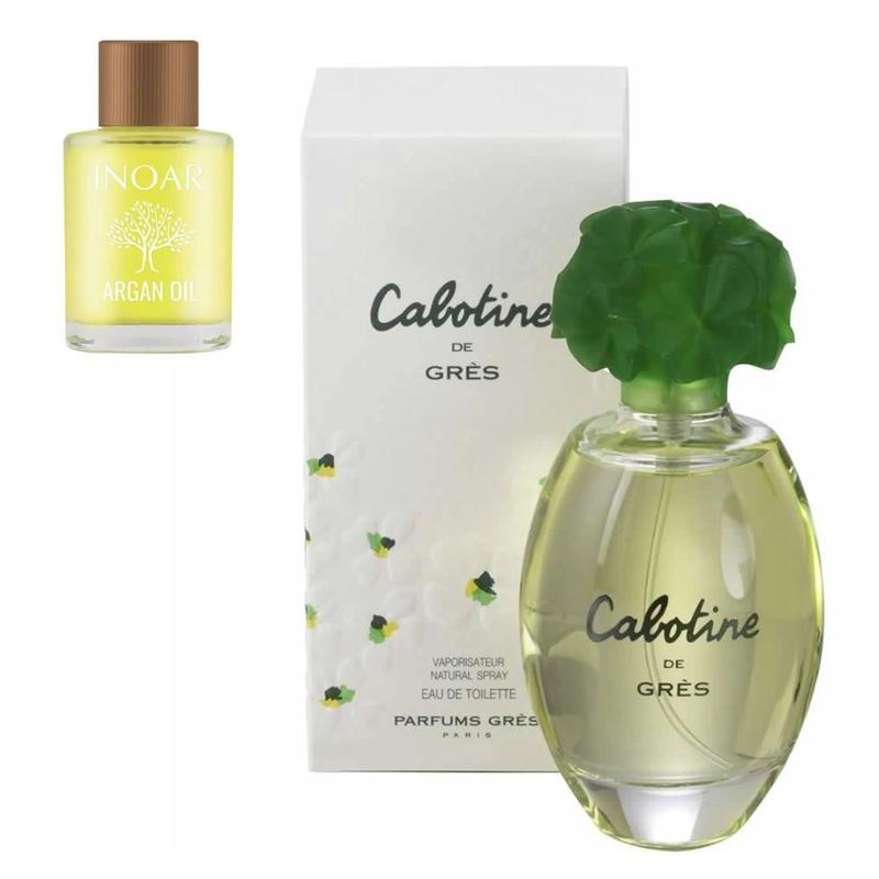 Perfume Grès Cabotine Feminino Eau de Toilette 100ml Com Oleo de Argan ...